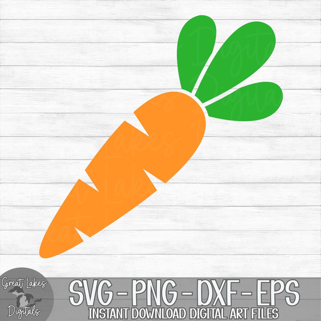 Carrot - Instant Digital Download - Svg, Png, Dxf, and Eps Files ...