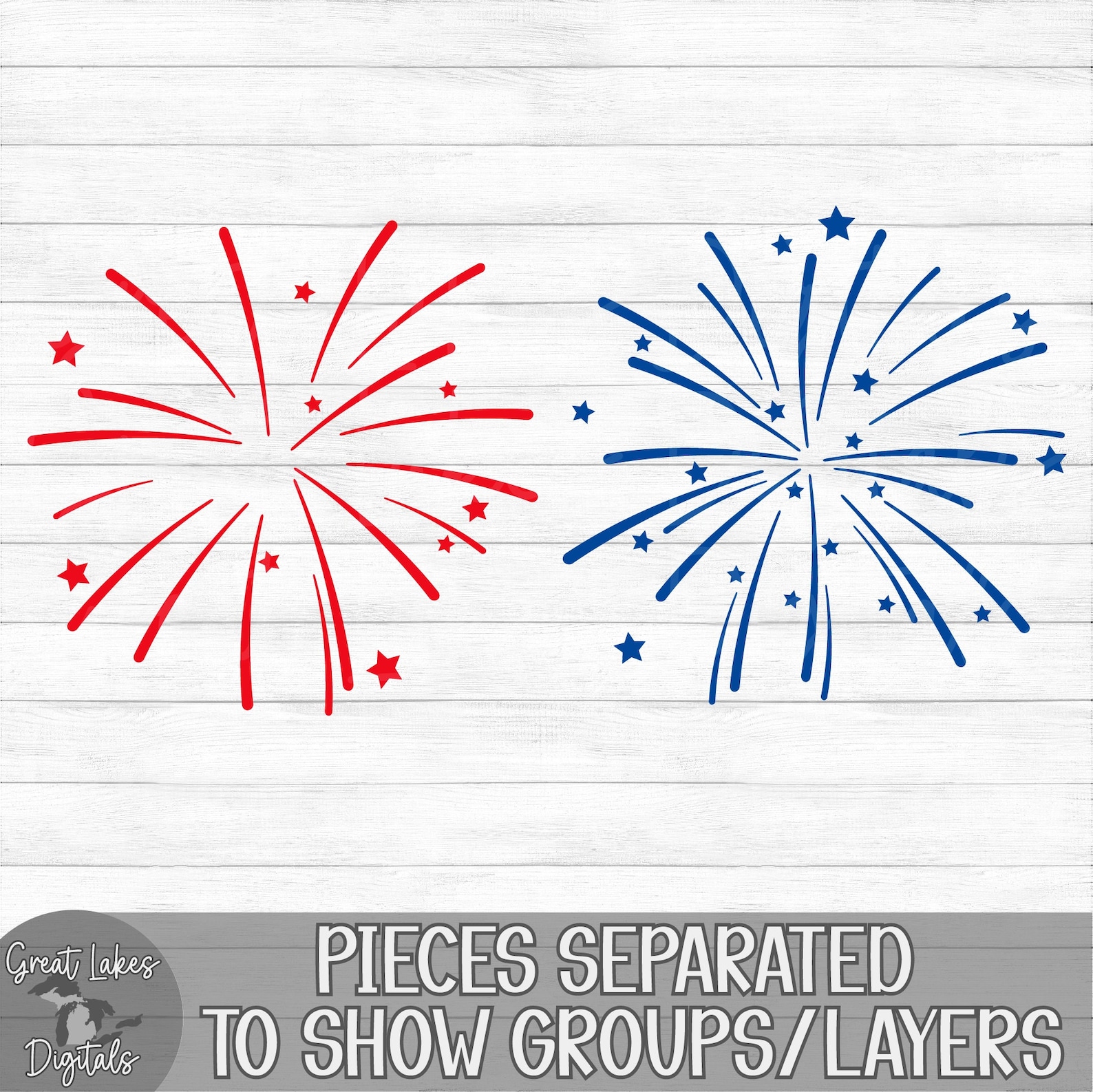 Fireworks 4th of July, Fourth of July Instant Digital Download Svg, Png ...