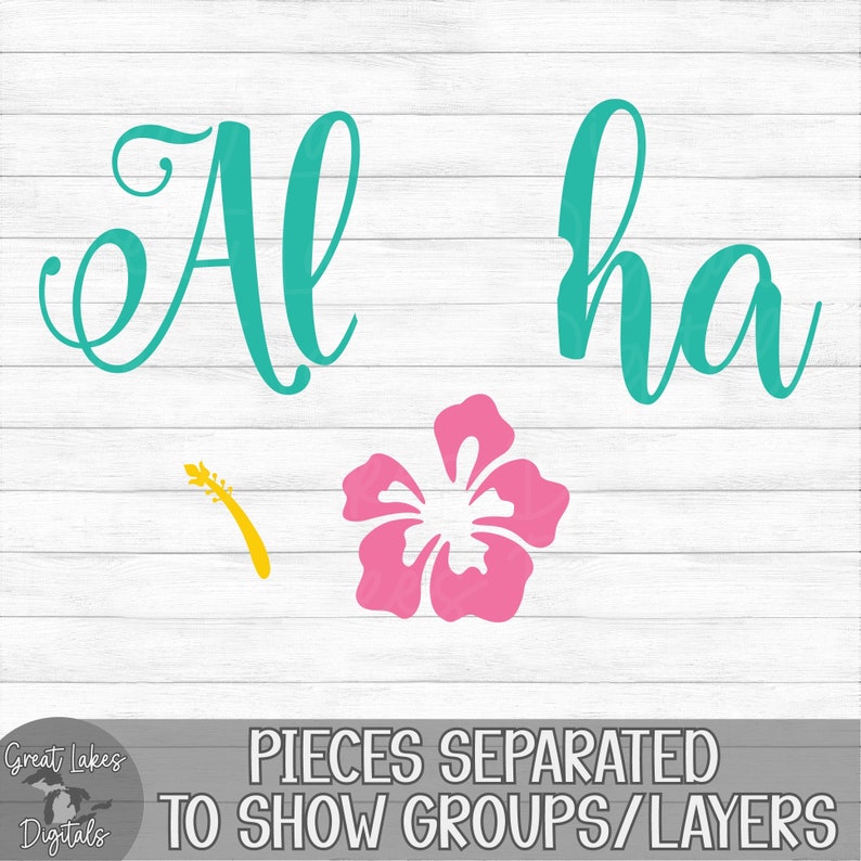 Aloha Instant Digital Download Svg Png Dxf and Eps - Etsy