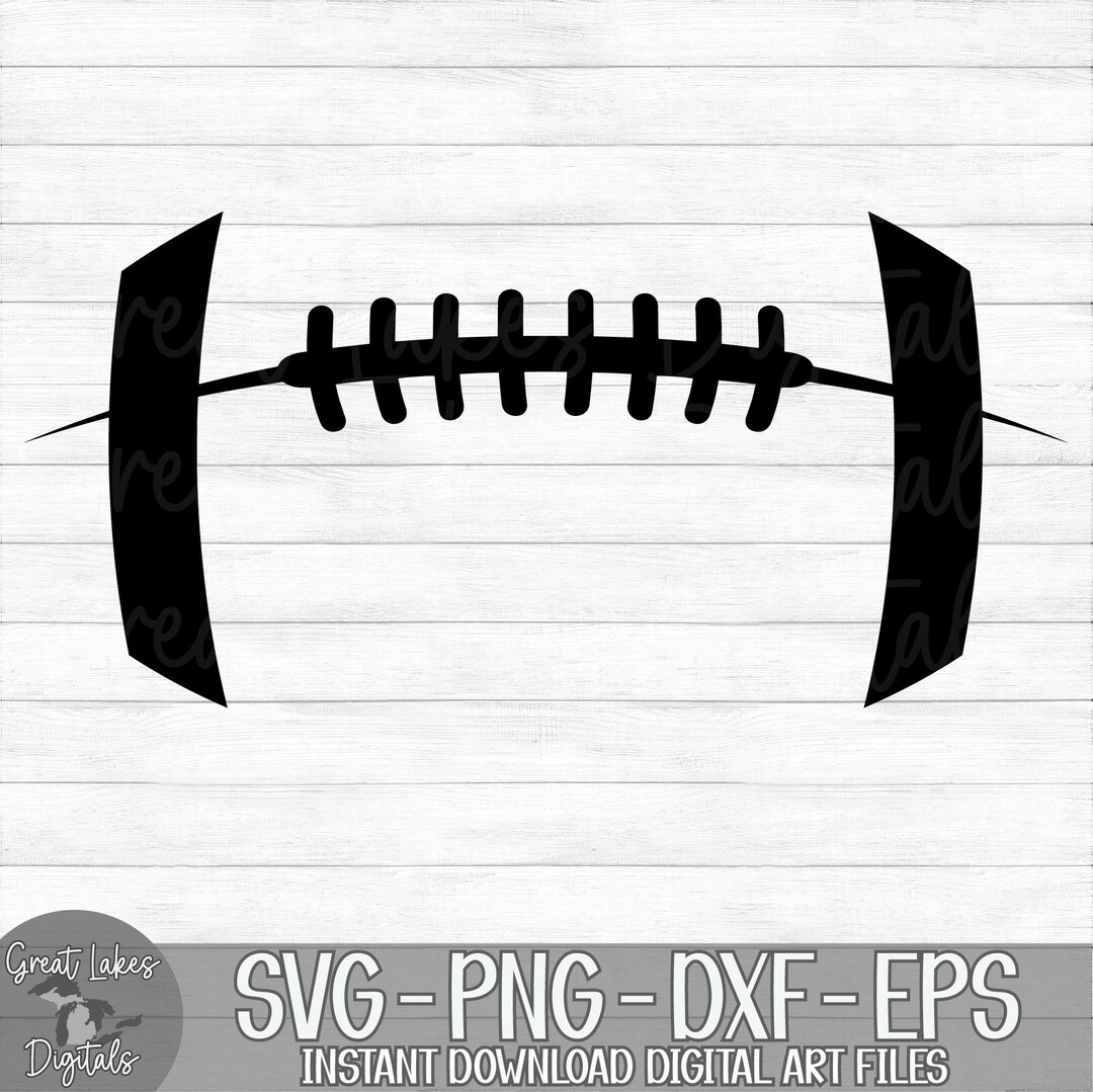 Football Instant Digital Download Svg, Png, Dxf, and Eps Files Included ...