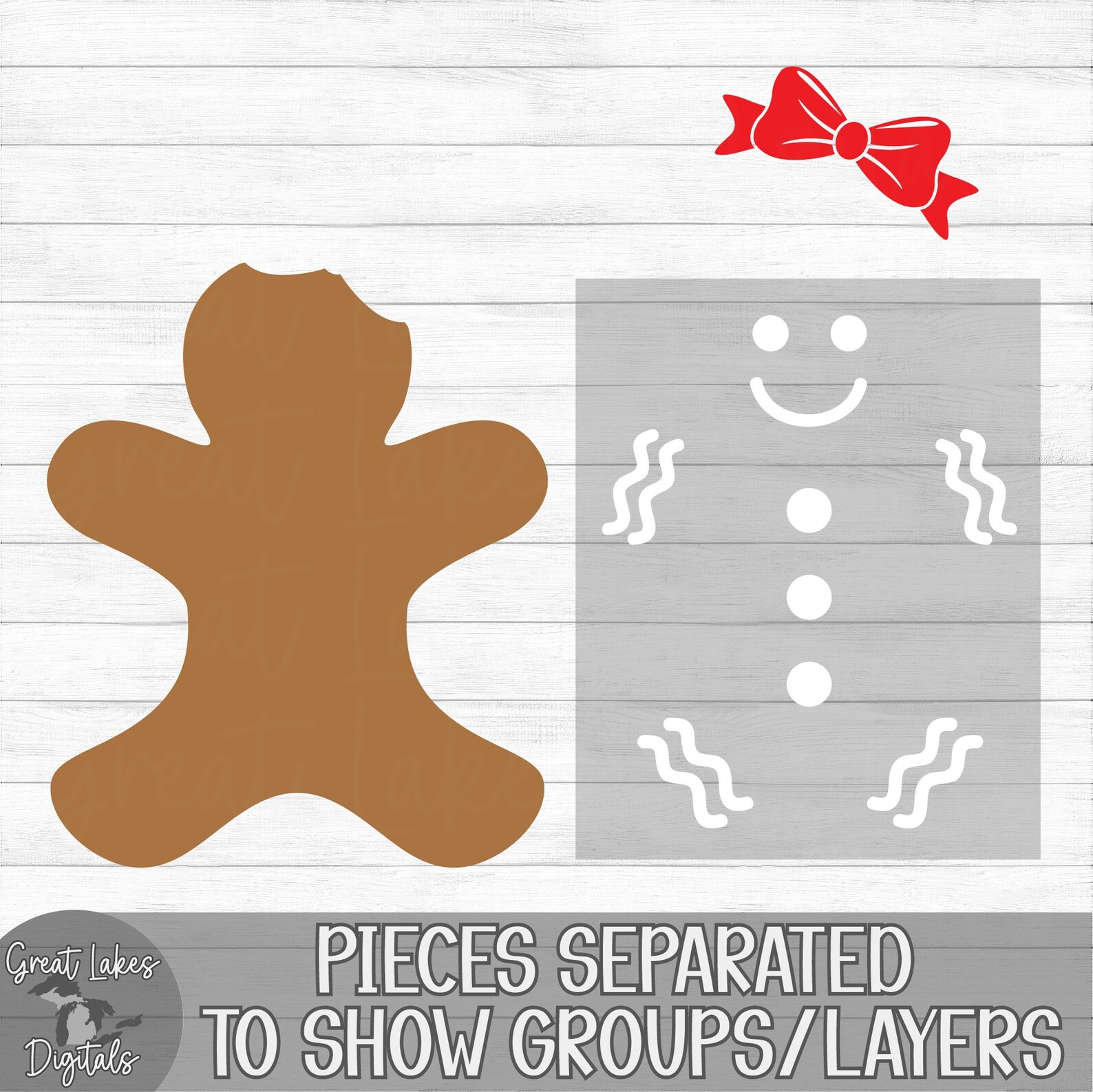 Gingerbread Girl - Instant Digital Download - Svg, Png, Dxf, and Eps ...