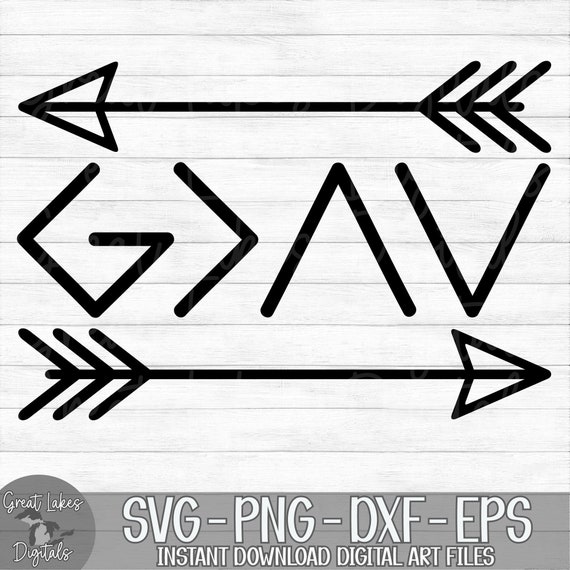 God is Greater Than the Highs and Lows Instant Digital | Etsy
