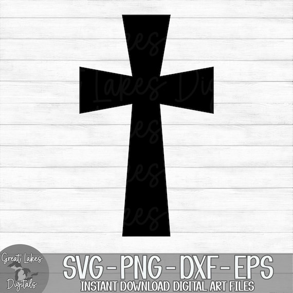 Cross Instant Digital Download Svg Png Dxf and Eps - Etsy