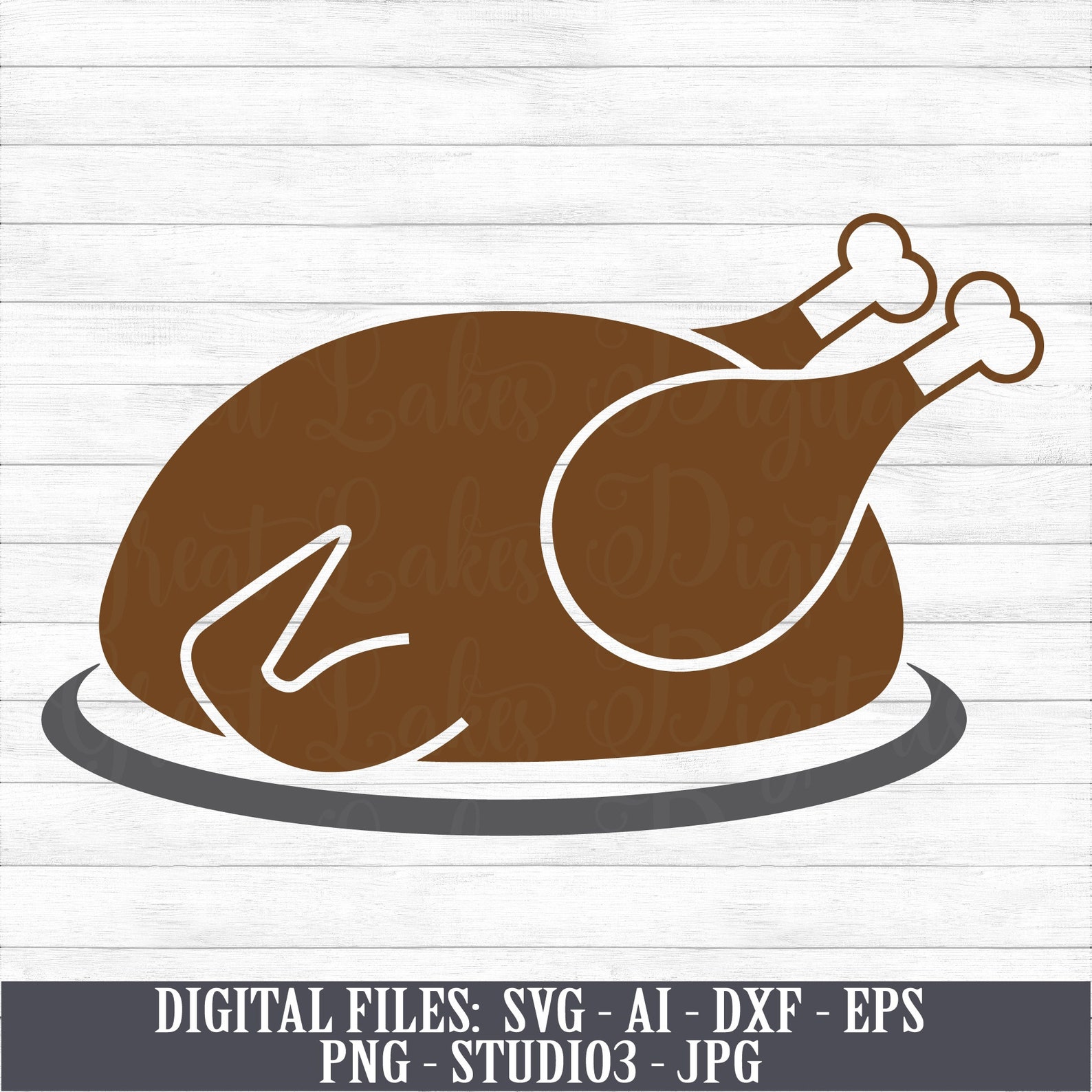 Thanksgiving Turkey Instant Digital Download svg ai dxf | Etsy