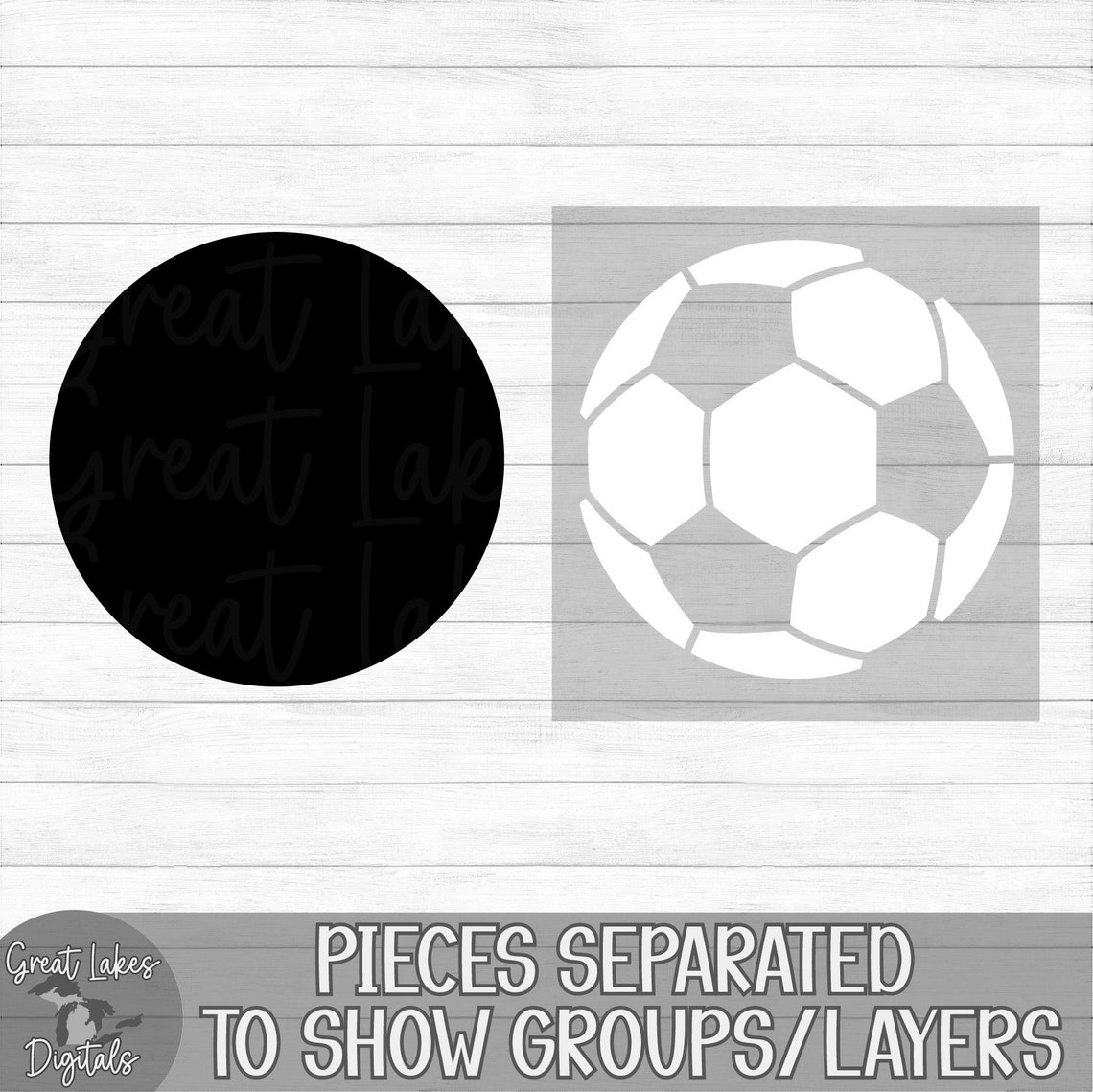 Soccer Ball Instant Digital Download Svg Png Dxf and - Etsy