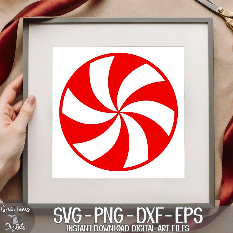 Peppermint Svg - Etsy