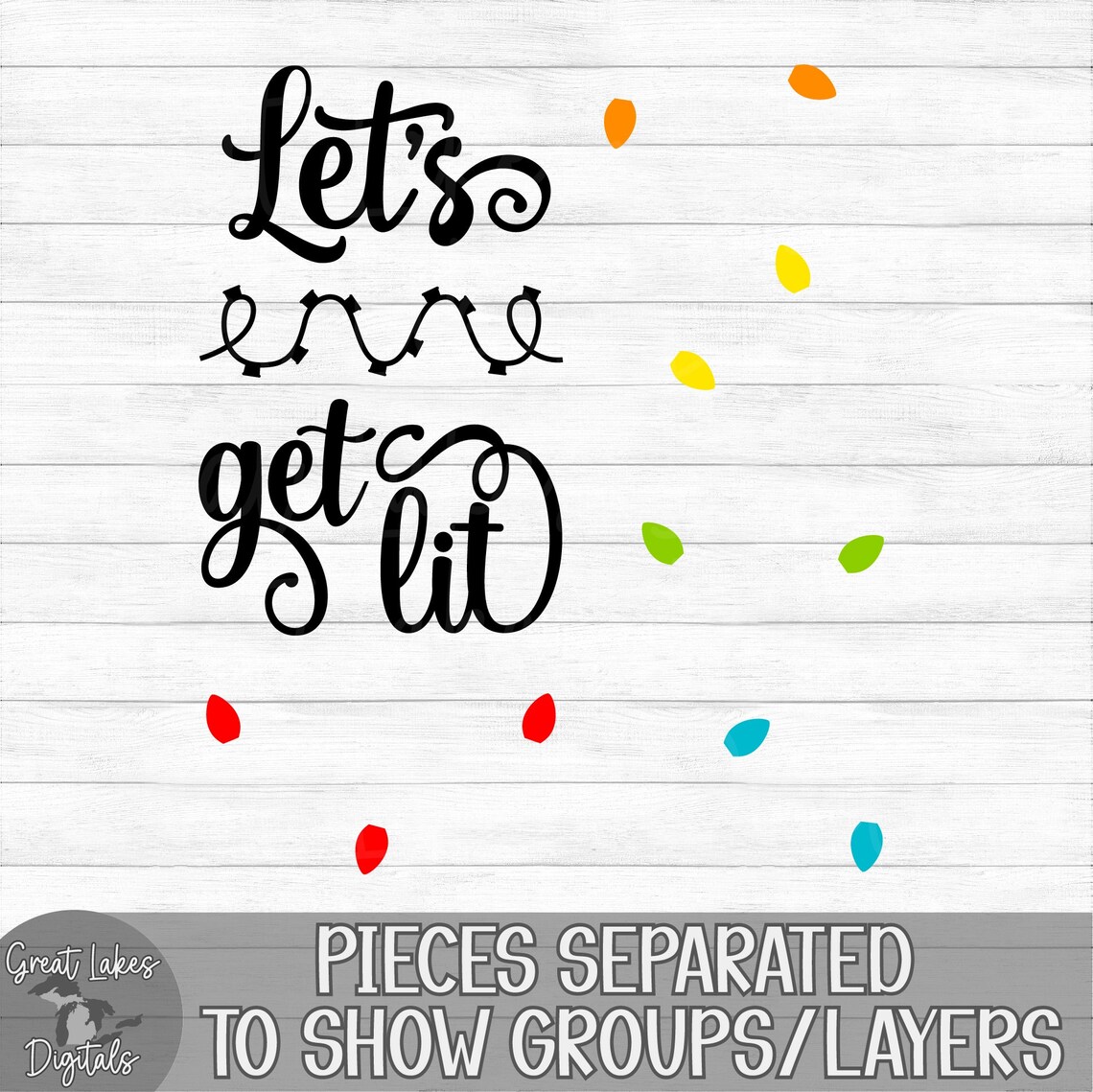 Let's Get Lit Instant Digital Download Svg Png Dxf - Etsy