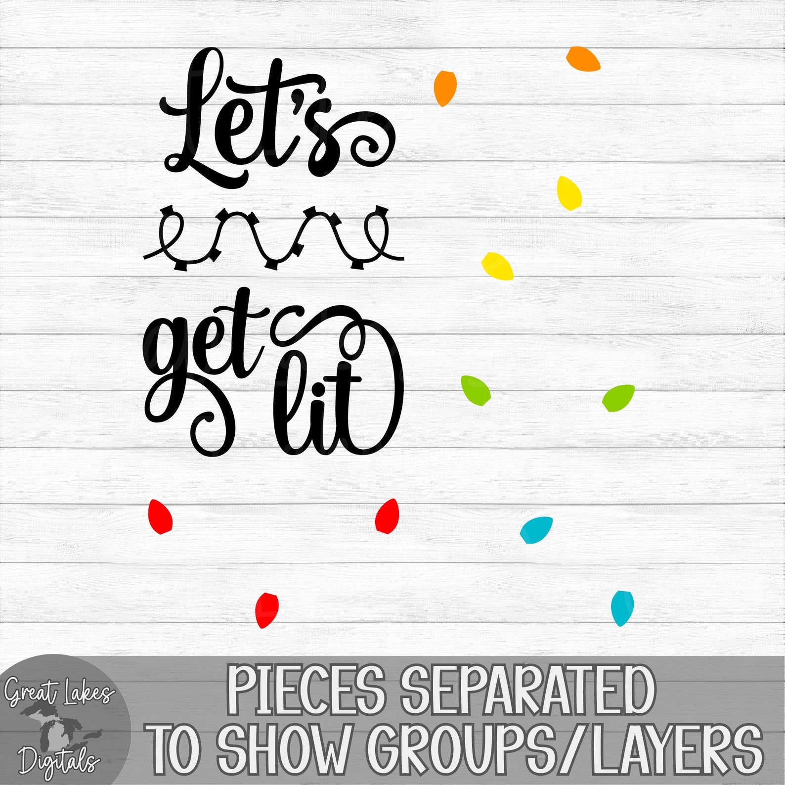 Let's Get Lit Instant Digital Download Svg Png Dxf - Etsy