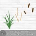 Cattail - Instant Digital Download - Svg, Png, Dxf, and Eps Files ...