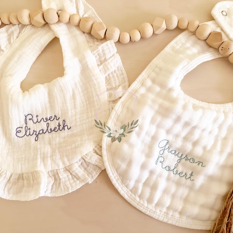 Personalized Baby Bib - Etsy