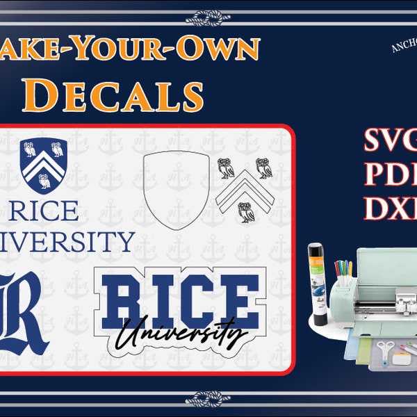 Rice University Svg - Etsy