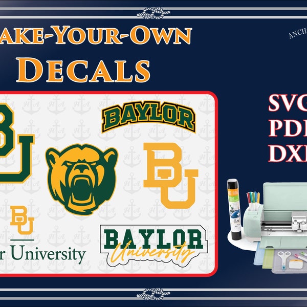 Baylor Decal - Etsy