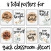 Neutral Boho Growth Mindset Classroom Posters, Classroom Decorations ...