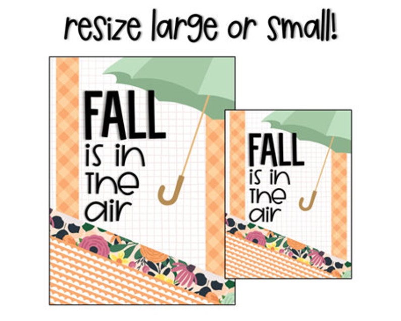 Fall Growth Mindset Classroom Posters, Classroom Decorations, Bulletin ...