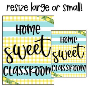Lemons Growth Mindset Classroom Posters, Classroom Decorations ...