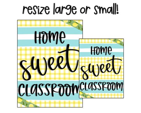 Lemons Growth Mindset Classroom Posters, Classroom Decorations ...