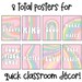 Retro Growth Mindset Classroom Posters, Classroom Decorations, Bulletin ...
