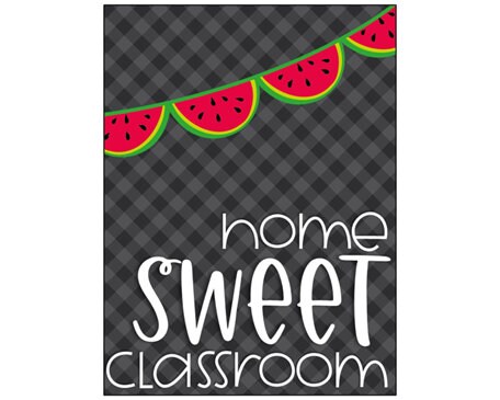 Watermelon Growth Mindset Classroom Posters, Classroom Decorations ...