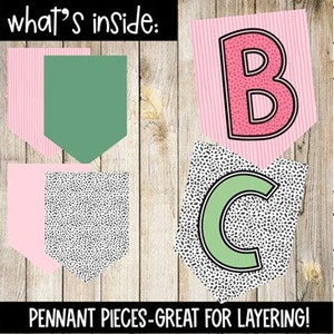 Tropical Classroom Decor, A-Z Bulletin Board Letters, Punctuation, and ...