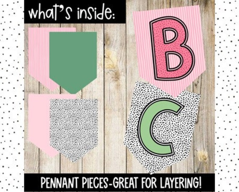 Tropical Classroom Decor, A-Z Bulletin Board Letters, Punctuation, and ...