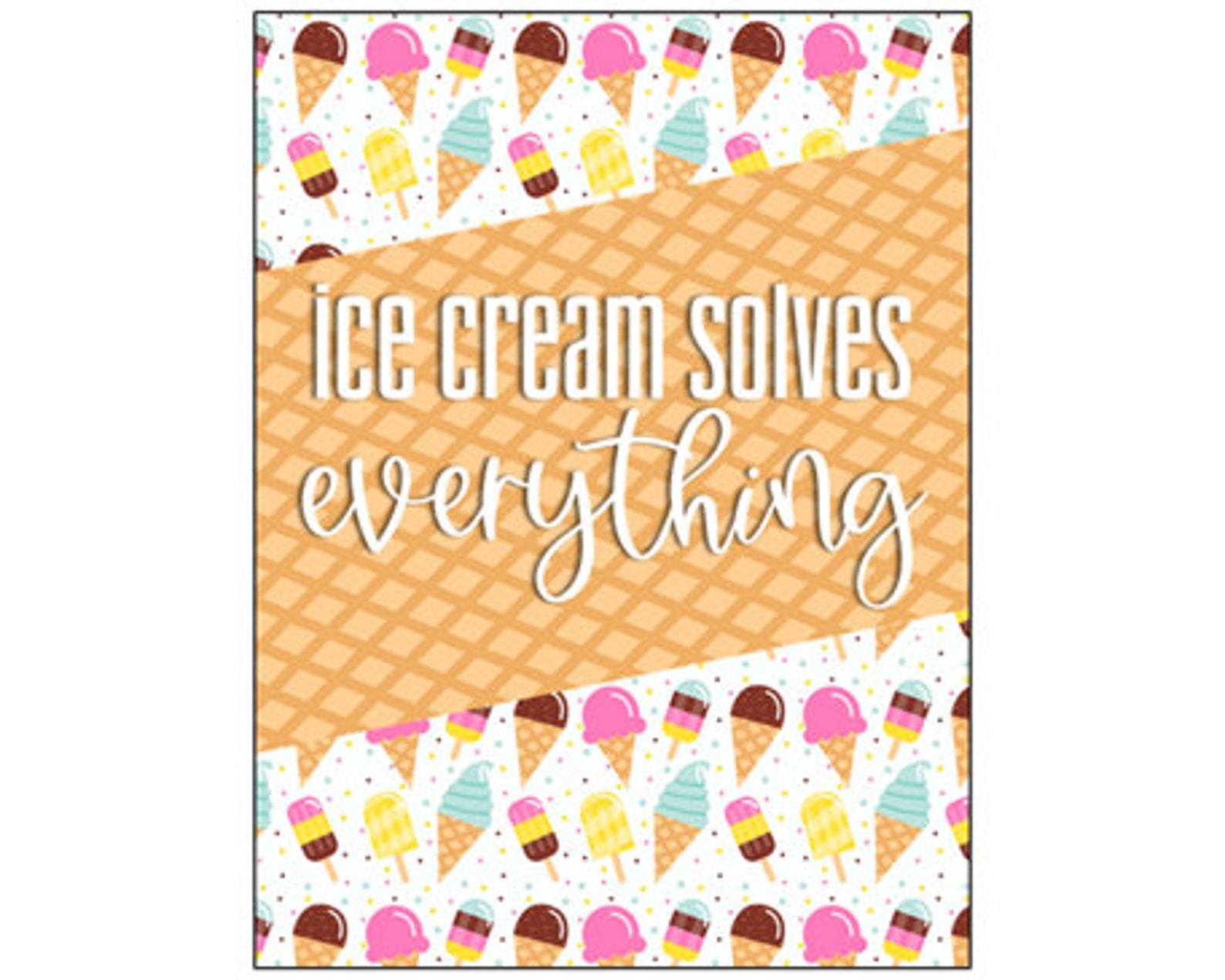 Ice Cream Growth Mindset Classroom Posters, Classroom Decorations ...