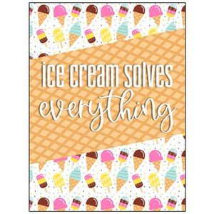 Ice Cream Growth Mindset Classroom Posters, Classroom Decorations ...