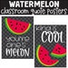 Watermelon Growth Mindset Classroom Posters, Classroom Decorations ...