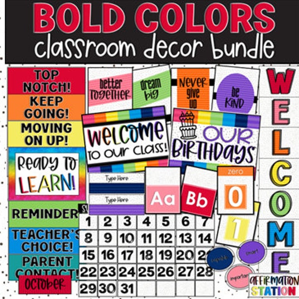 Farmhouse Classroom Decor - Etsy