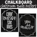 Chalkboard Growth Mindset Classroom Posters, Classroom Decorations ...