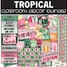 Tropical Classroom Decorations Bundle, Classroom Theme, Bulletin Board ...