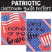 Patriotic Growth Mindset Classroom Posters, Classroom Decorations ...