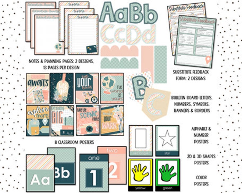Adventure Classroom Decorations Bundle Classroom Theme - Etsy