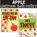 Apples Growth Mindset Classroom Posters, Classroom Decorations ...