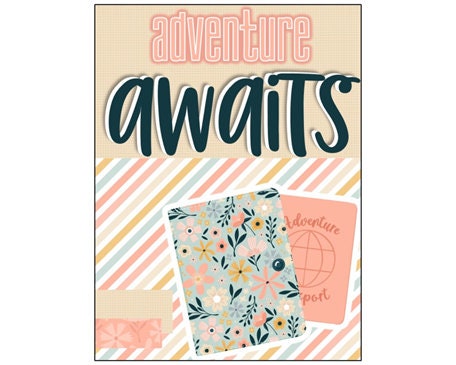 Adventure Growth Mindset Classroom Posters, Classroom Decorations ...