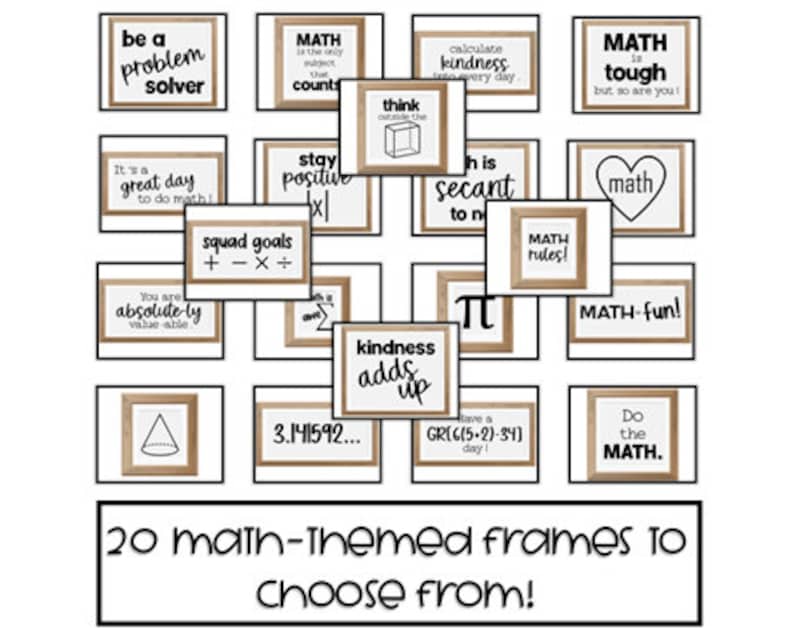 Math Shelves Bulletin Board and Door Kit, Math Classroom, Math Teacher ...