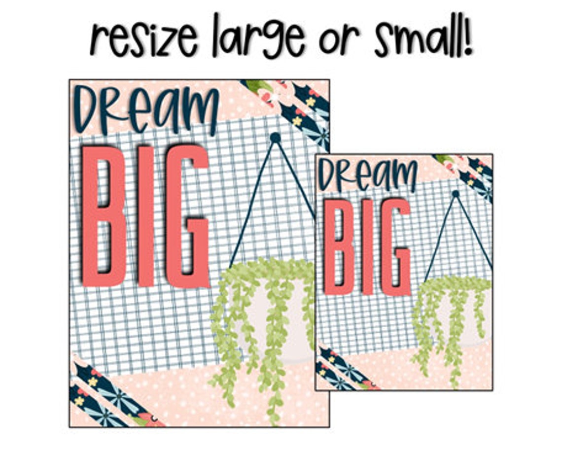 Plants Growth Mindset Classroom Posters, Classroom Decorations ...