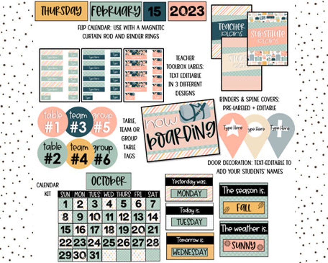 Adventure Classroom Decorations Bundle, Classroom Theme, Bulletin Board ...