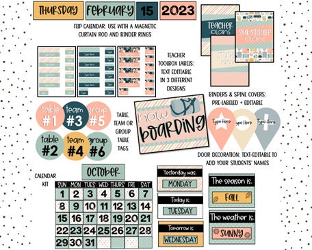 Adventure Classroom Decorations Bundle, Classroom Theme, Bulletin Board ...