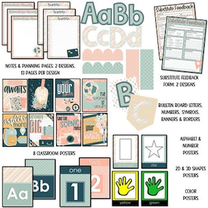 Adventure Classroom Decorations Bundle, Classroom Theme, Bulletin Board ...