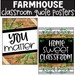 Farmhouse Growth Mindset Classroom Posters, Classroom Decorations ...