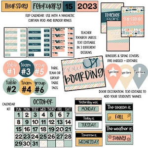 Adventure Classroom Decorations Bundle, Classroom Theme, Bulletin Board ...