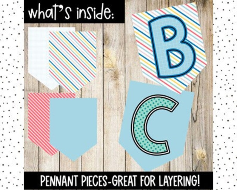 Back to School Classroom Decor A-Z Bulletin Board Letters - Etsy