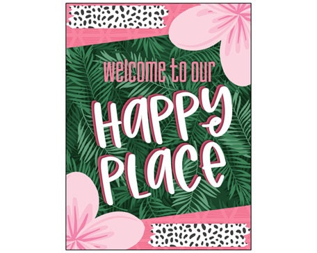 Tropical Growth Mindset Classroom Posters, Classroom Decorations ...