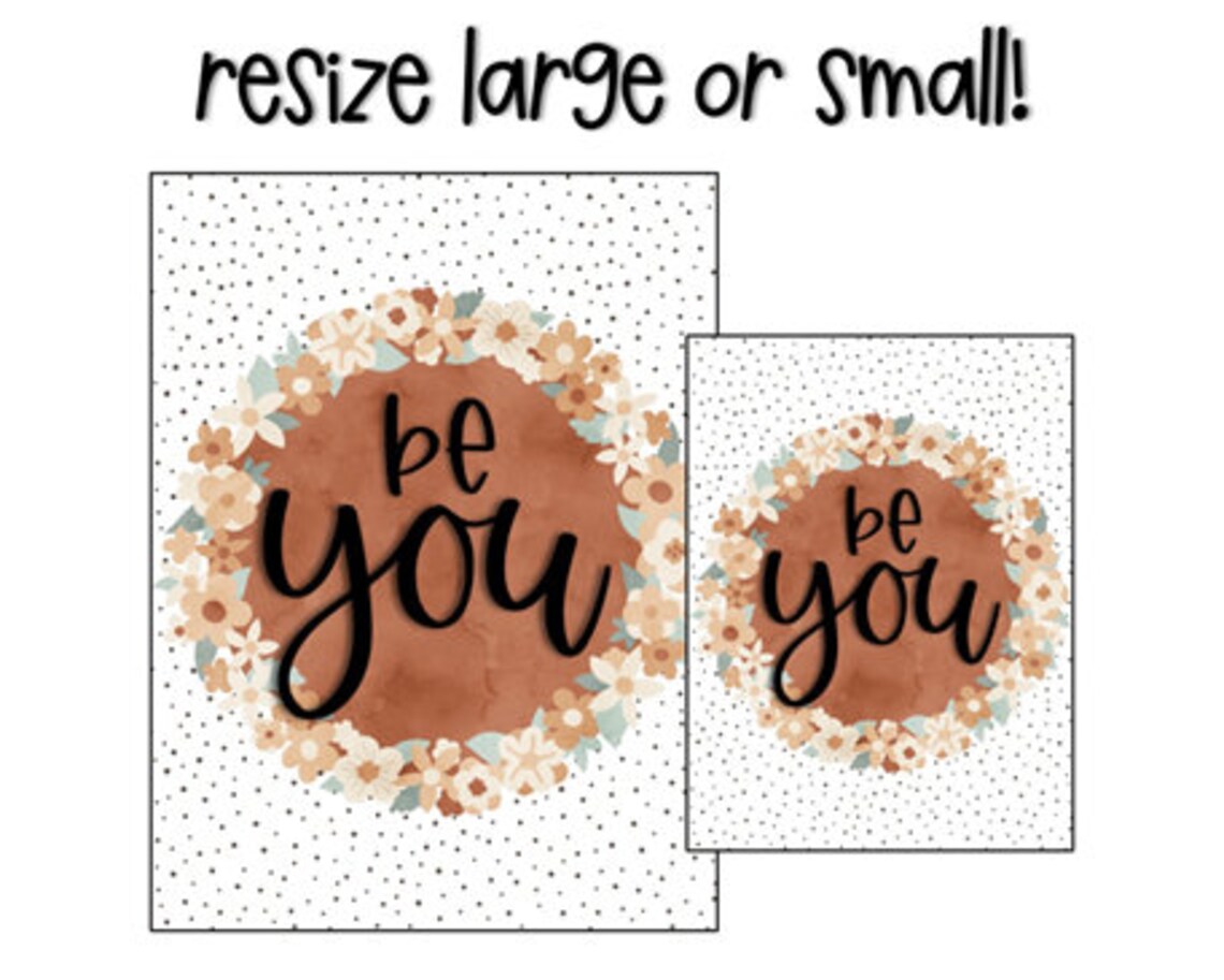 Neutral Boho Growth Mindset Classroom Posters, Classroom Decorations ...