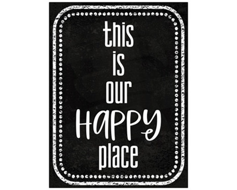 Chalkboard Growth Mindset Classroom Posters, Classroom Decorations ...