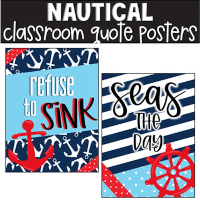 Nautical Poster - Etsy