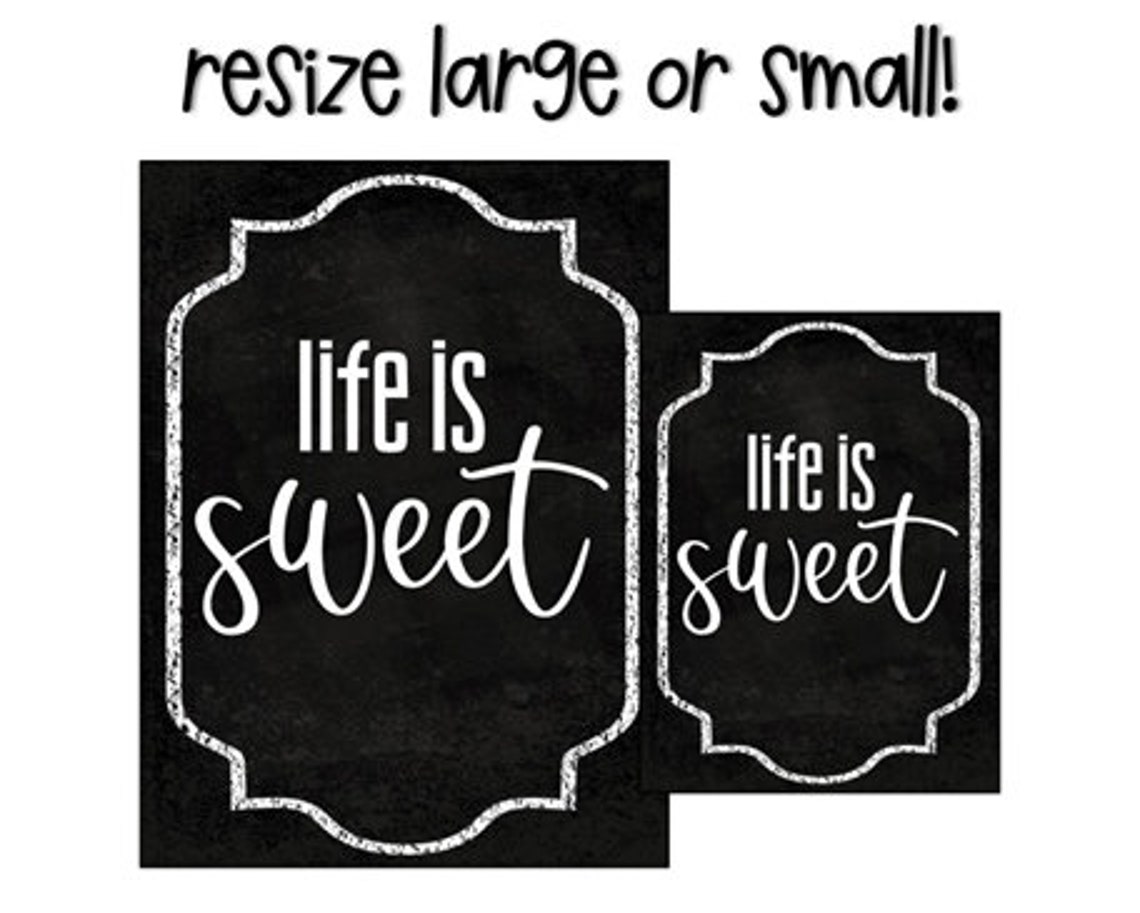 Chalkboard Growth Mindset Classroom Posters, Classroom Decorations ...