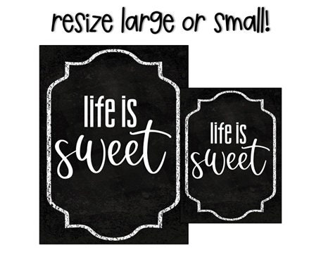 Chalkboard Growth Mindset Classroom Posters, Classroom Decorations ...