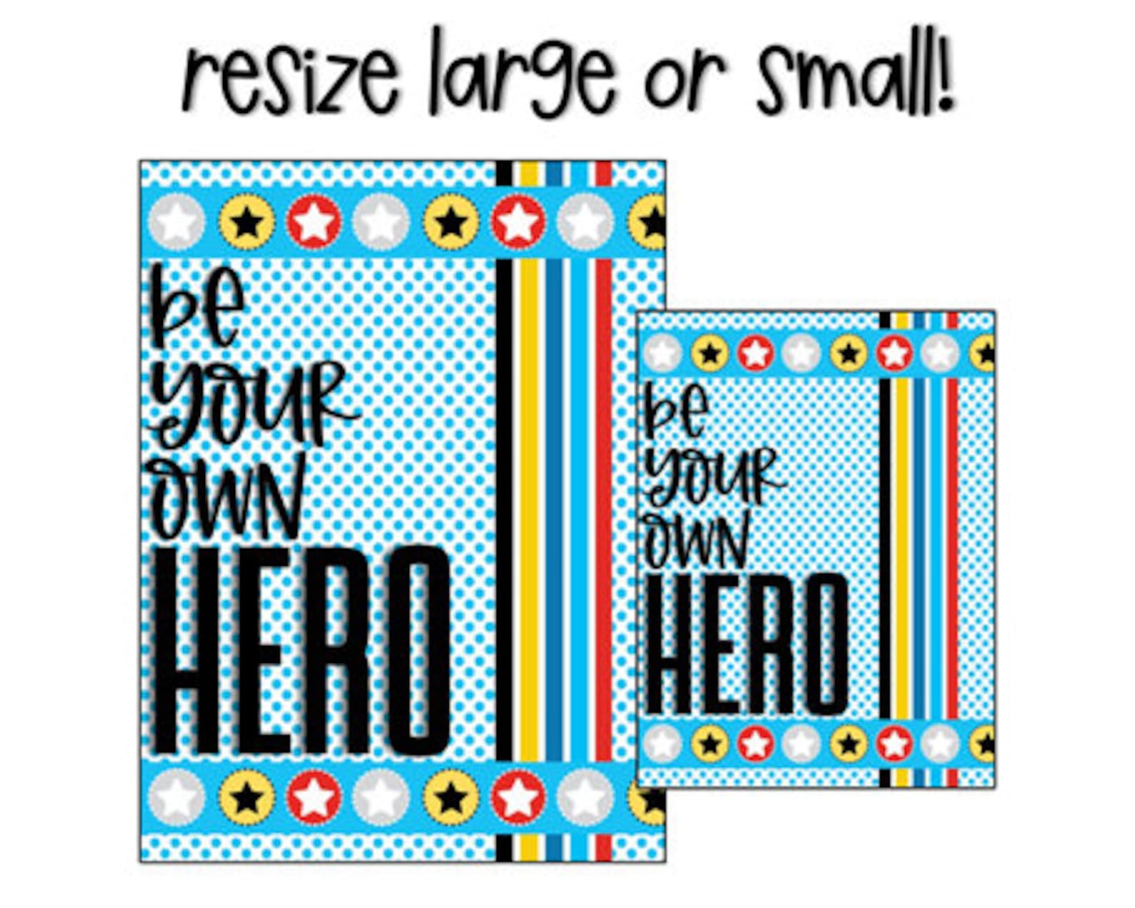 Superhero Growth Mindset Classroom Posters, Classroom Decorations ...