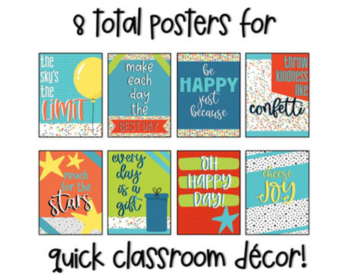 Celebration Growth Mindset Classroom Posters, Classroom Decorations ...